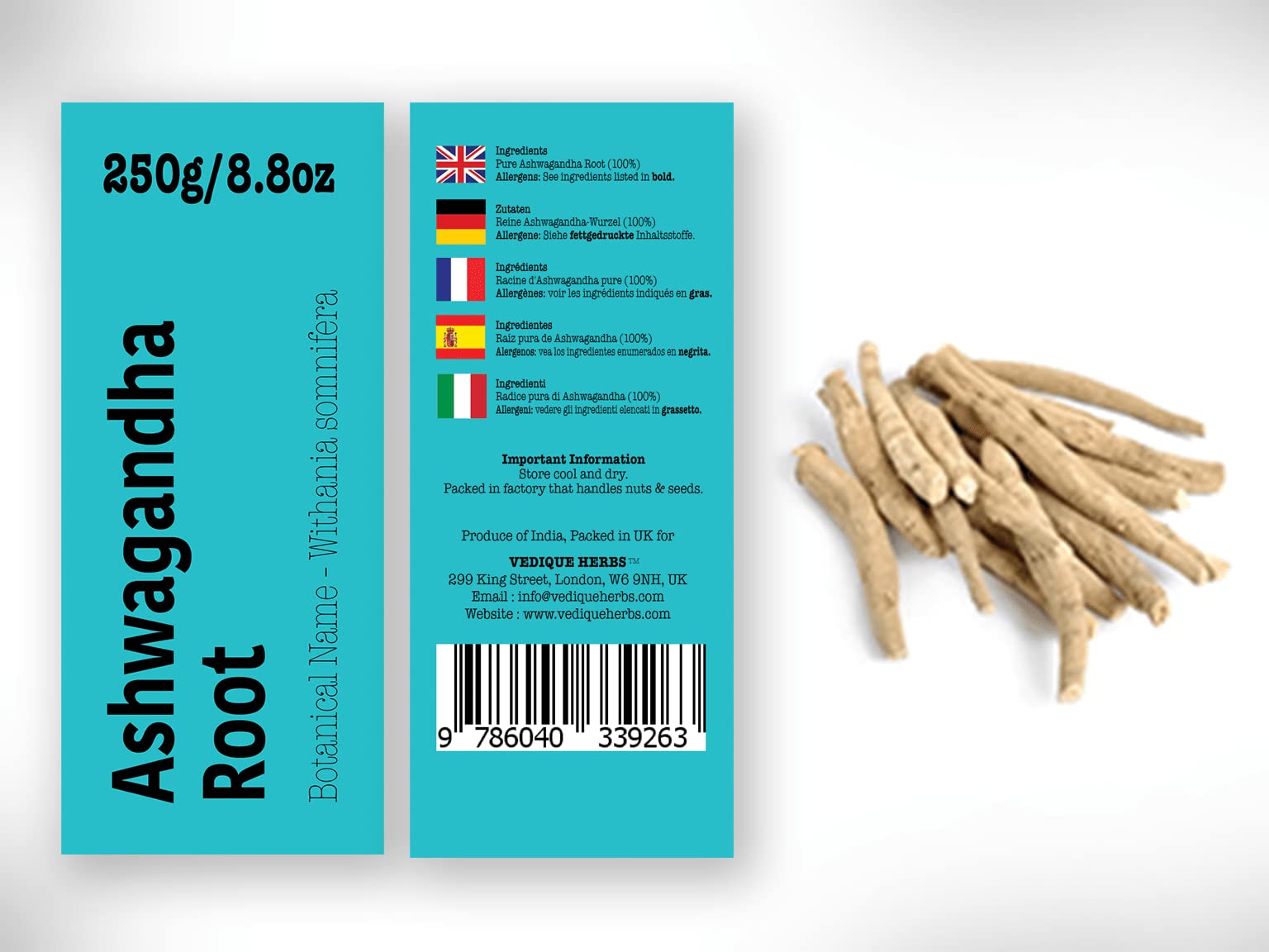 natural Indian ginseng supplement benefits