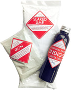 natural indigo vat for dyeing