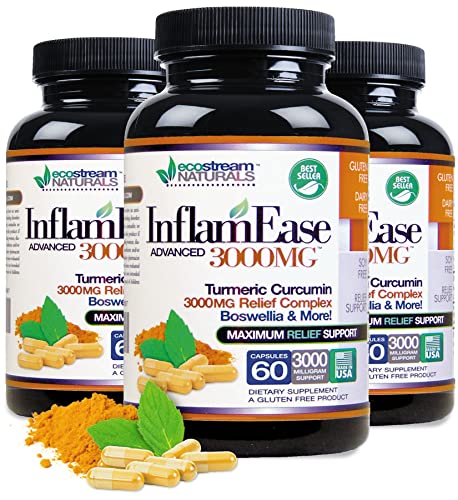 Natural InflamEase turmeric capsules
