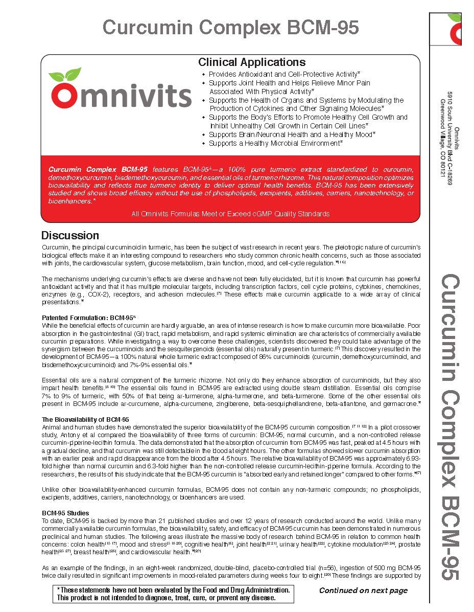 natural inflammation relief curcumin