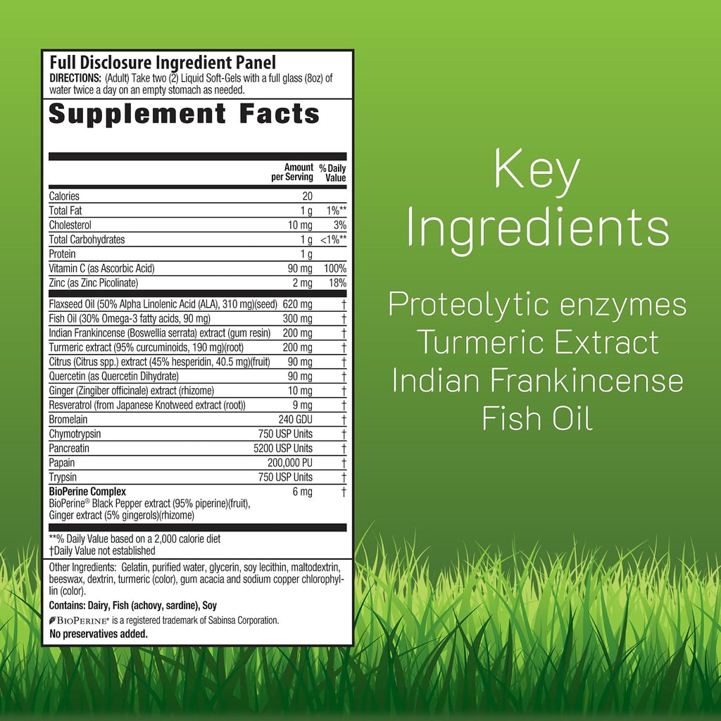 Natural inflammation relief with Irwin Naturals