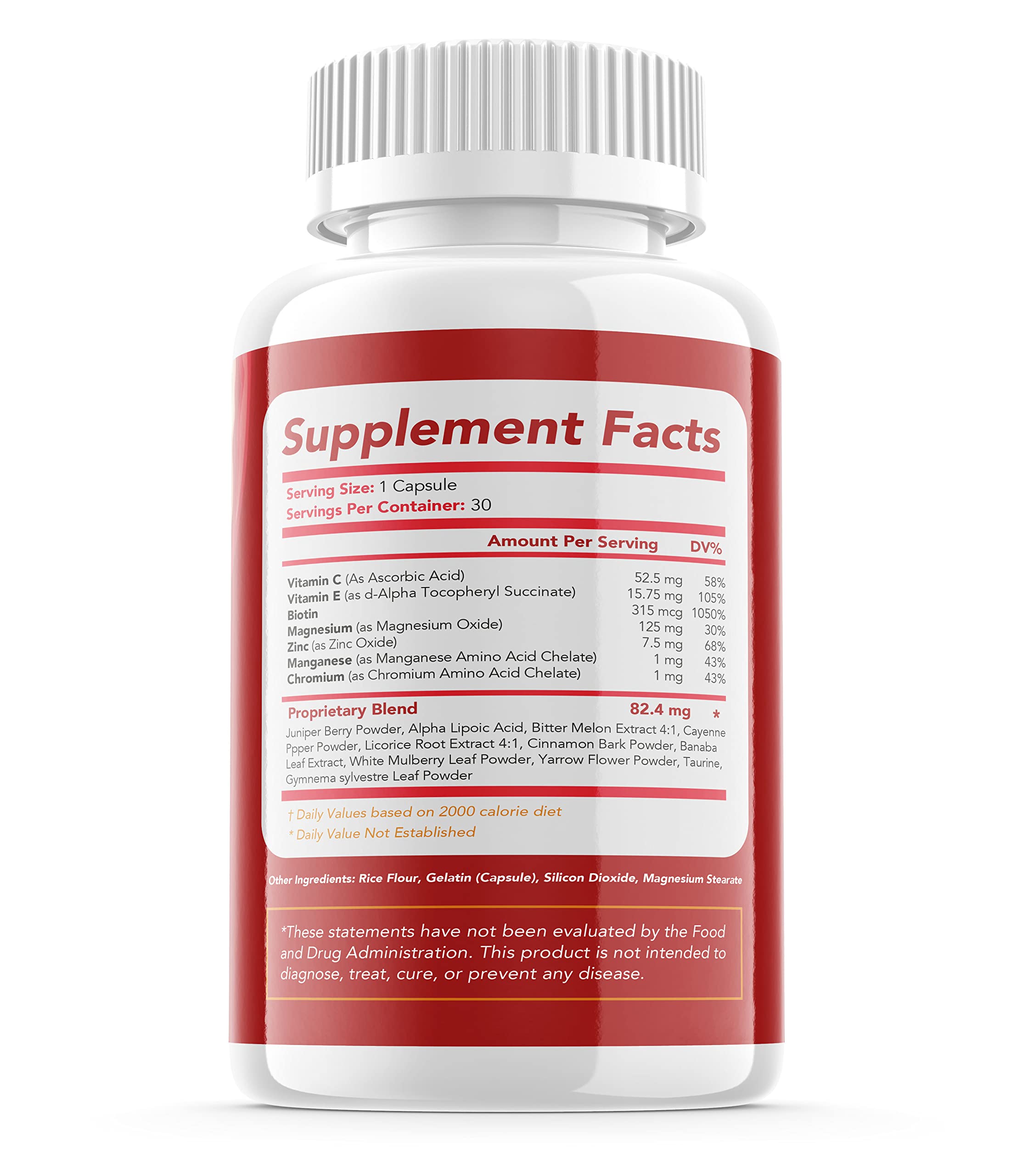 natural ingredients blended supplements