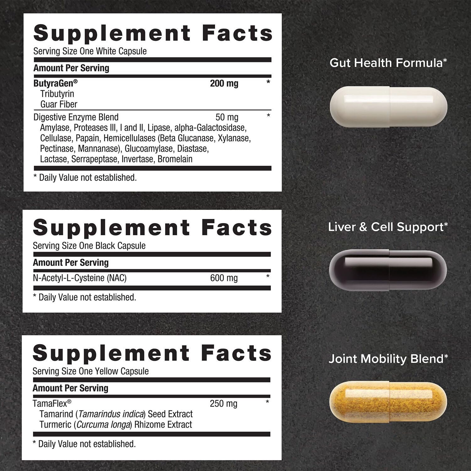 natural ingredients blended vitamin & mineral supplements