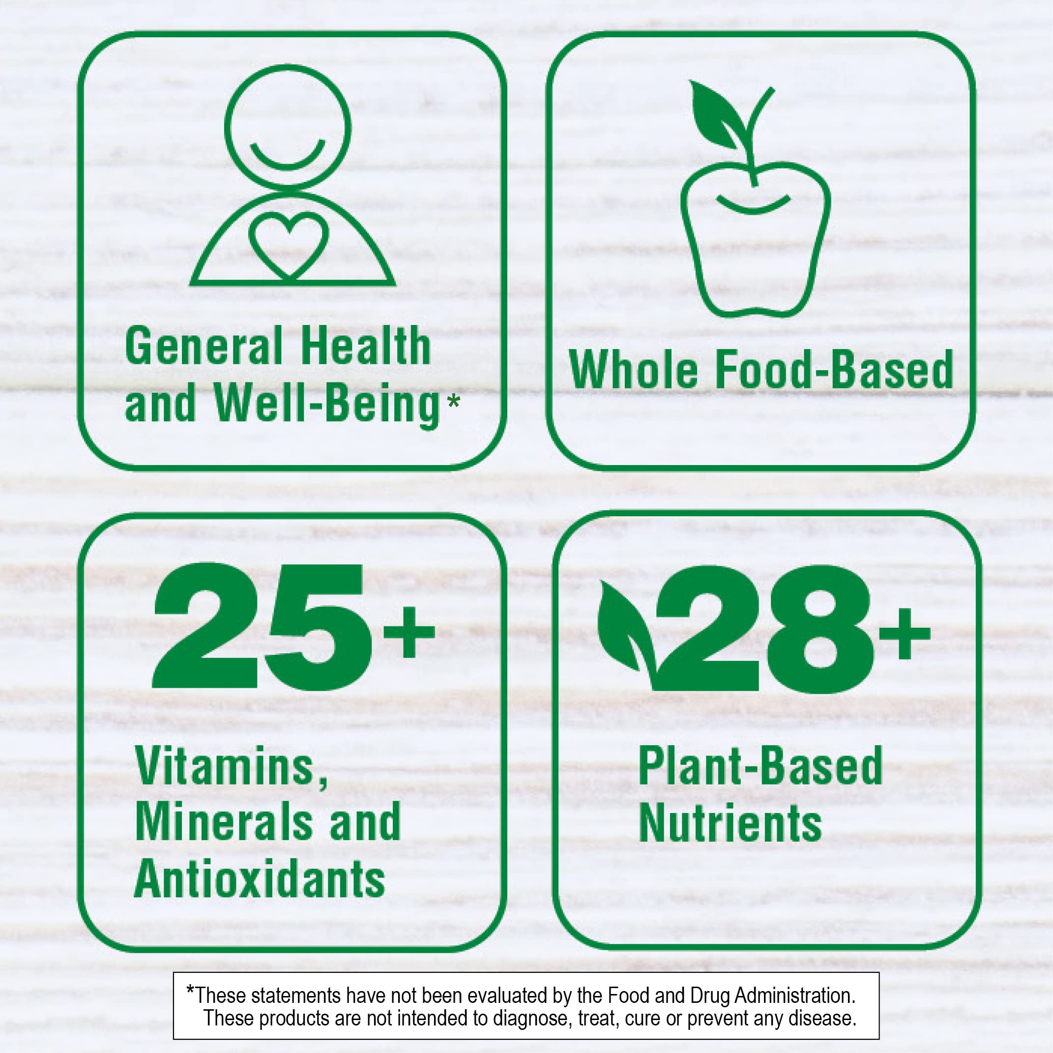 Natural ingredients blended vitamin & mineral