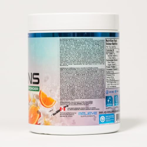 Natural ingredients blended vitamin powder