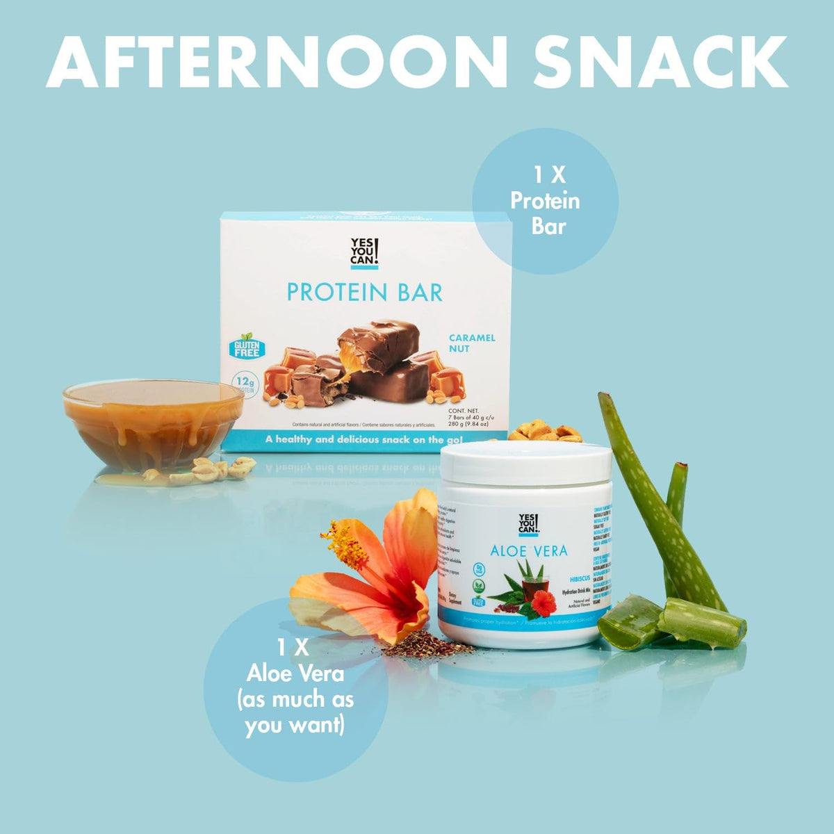 Natural ingredients detox kit