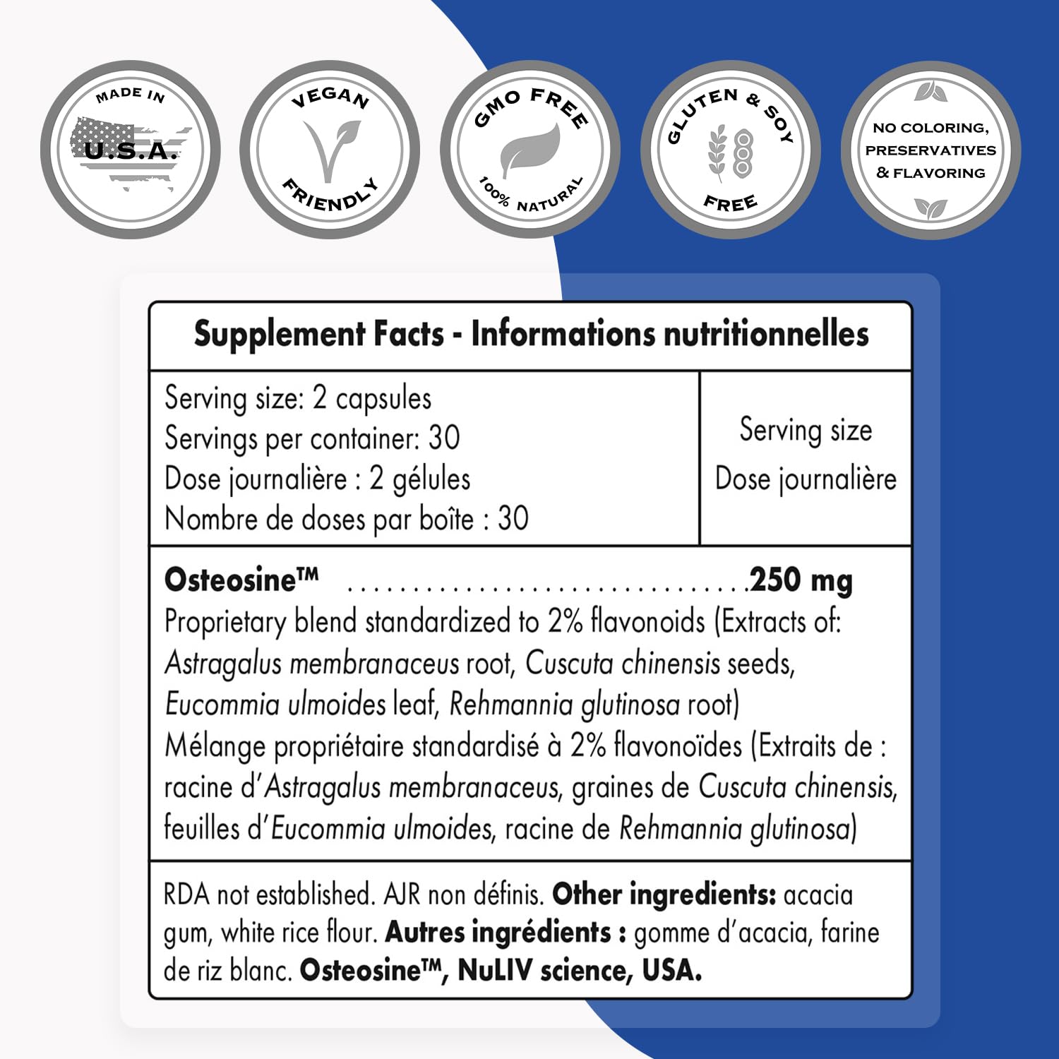 natural ingredients for bone health