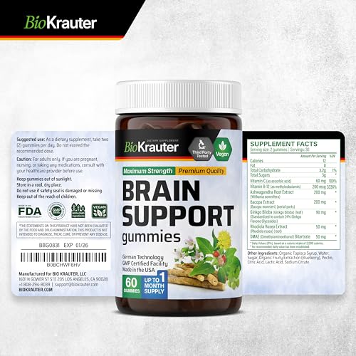 Natural ingredients for brain function