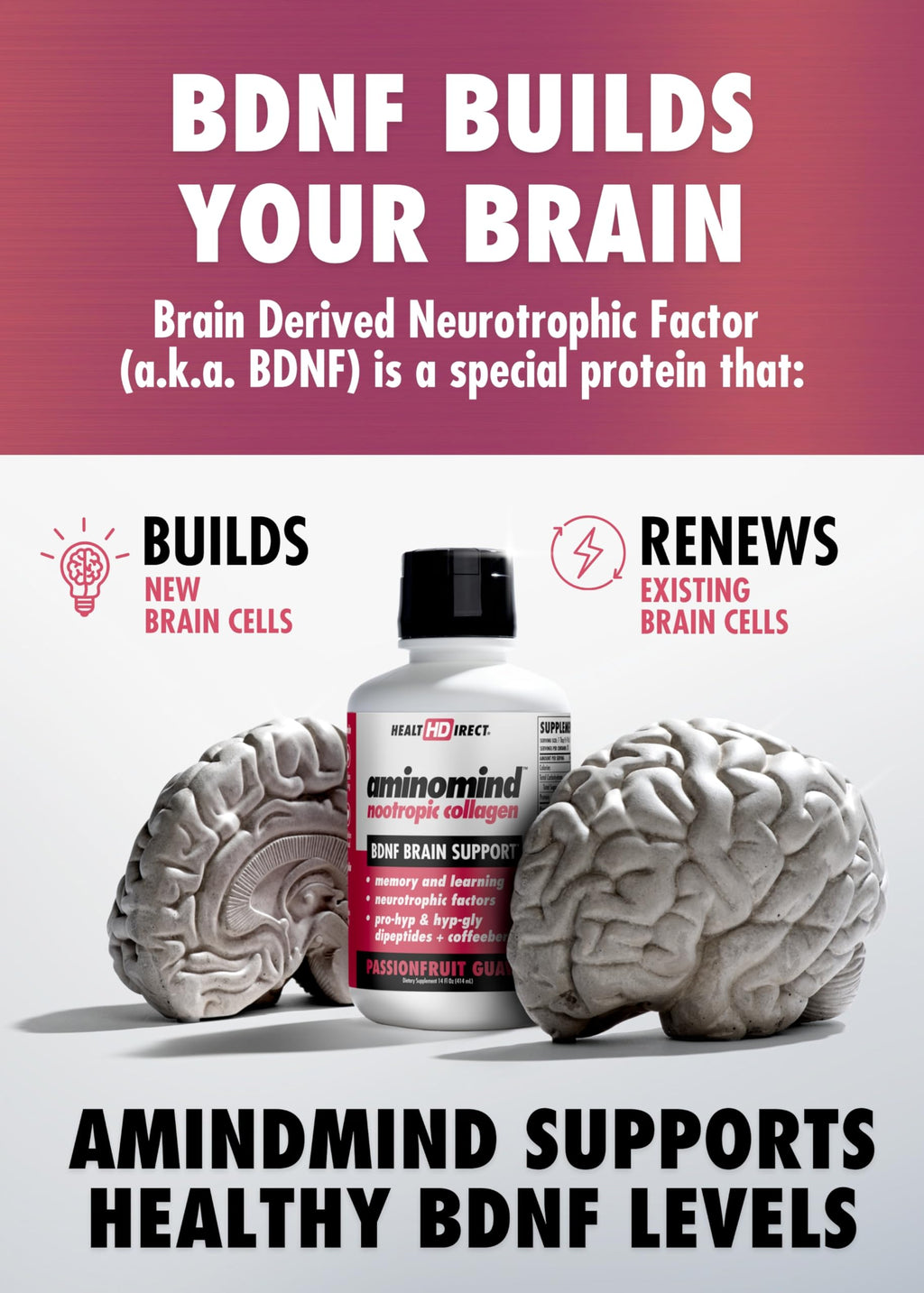 Natural ingredients for brain support