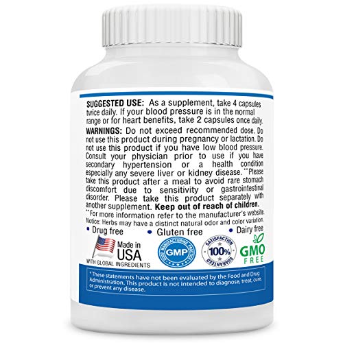 natural ingredients for healthy blood pressure