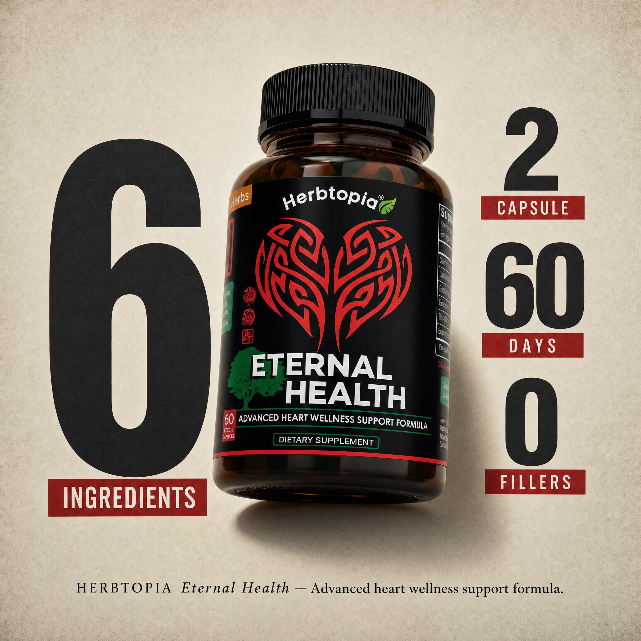 Natural ingredients for heart support