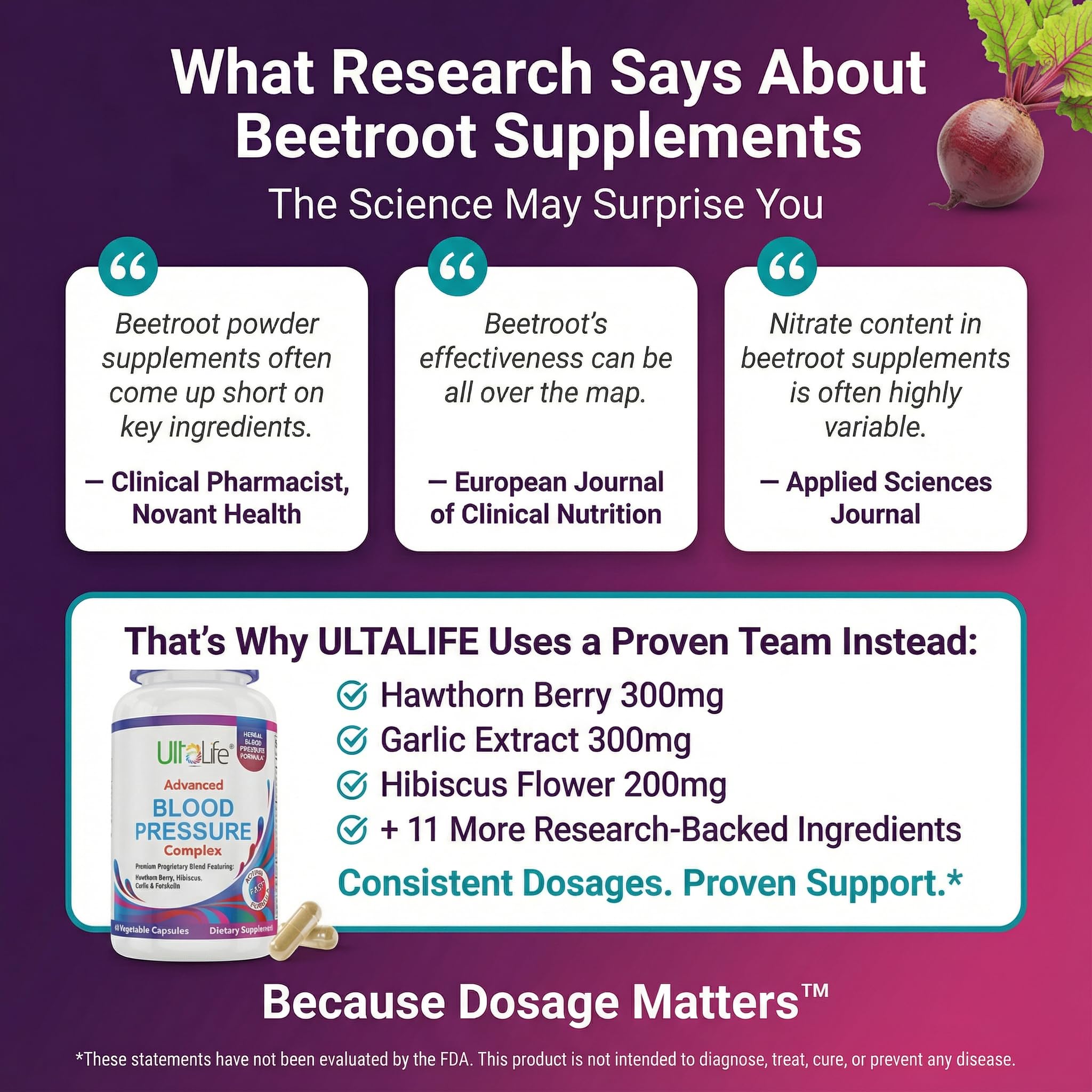 Natural ingredients for heart vitality