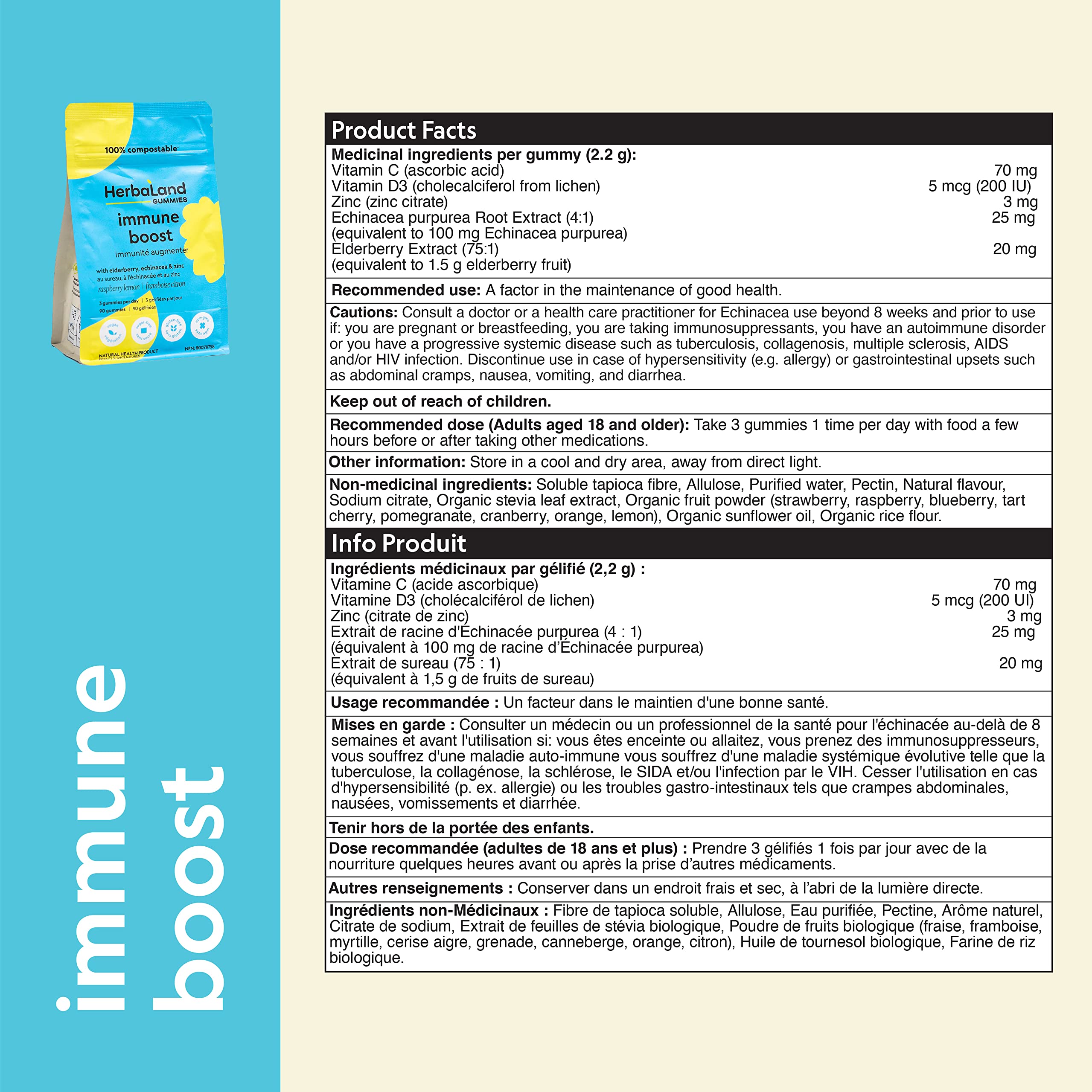 Natural ingredients for immune health