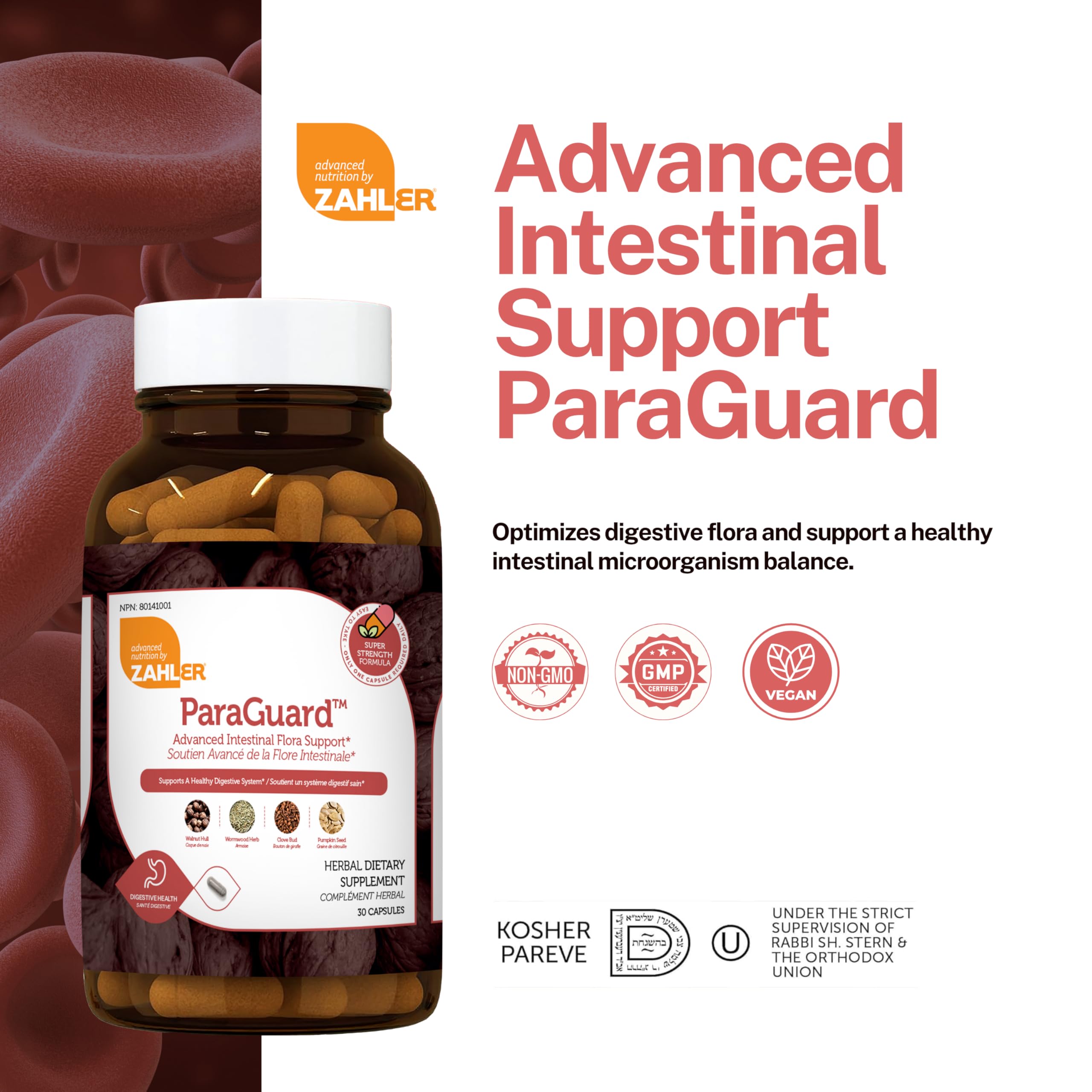 natural ingredients for intestinal support