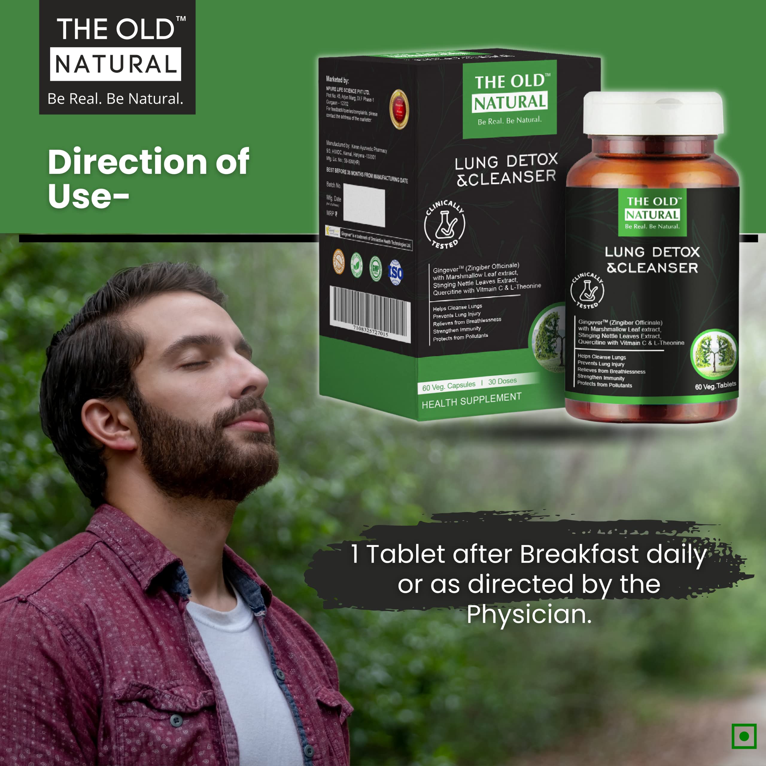 natural ingredients for lung detox