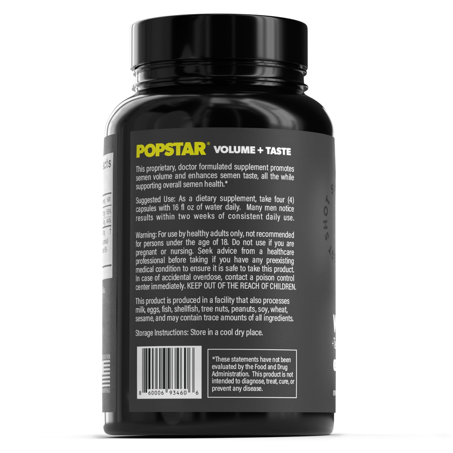 Natural ingredients for men's vitality