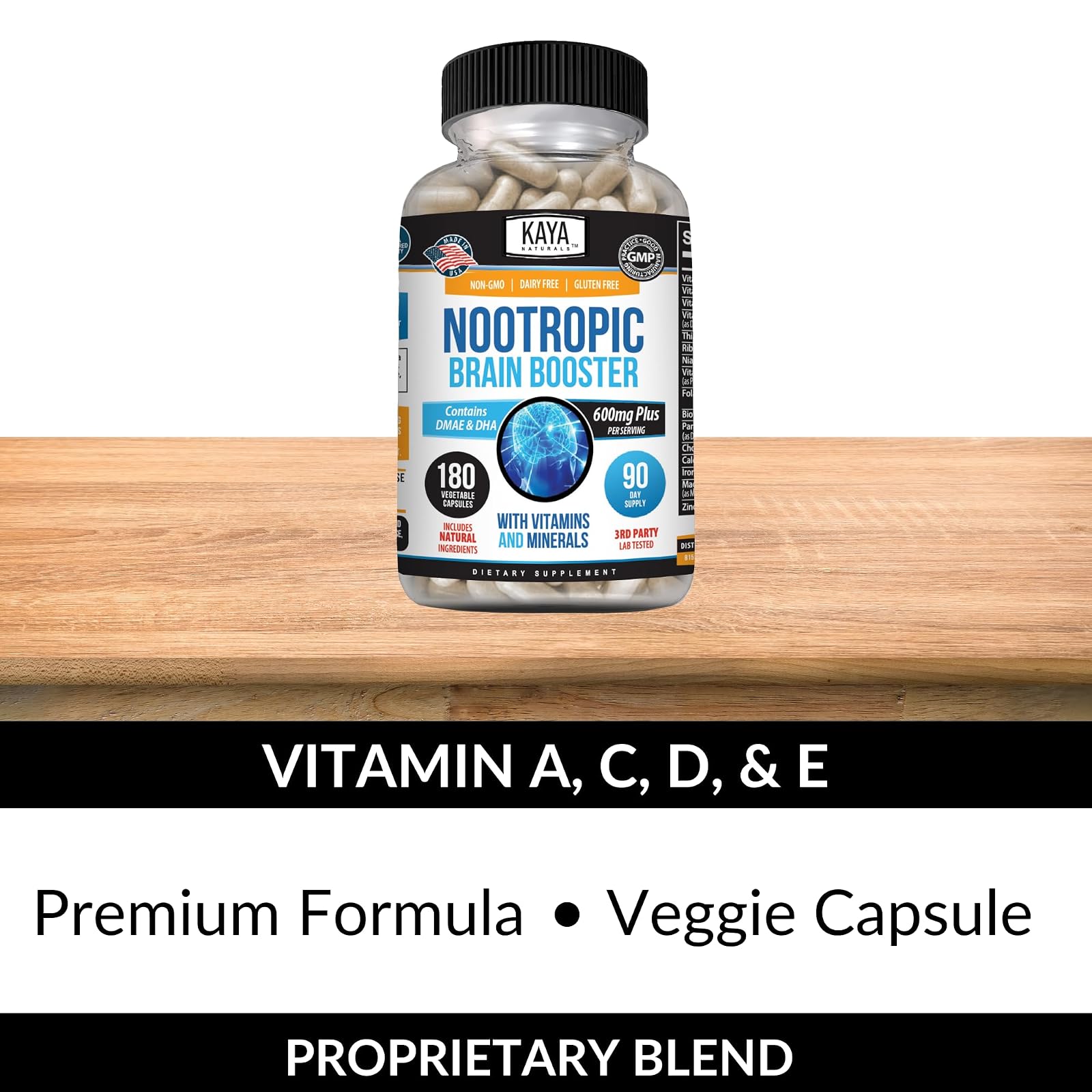 Natural ingredients for mental clarity