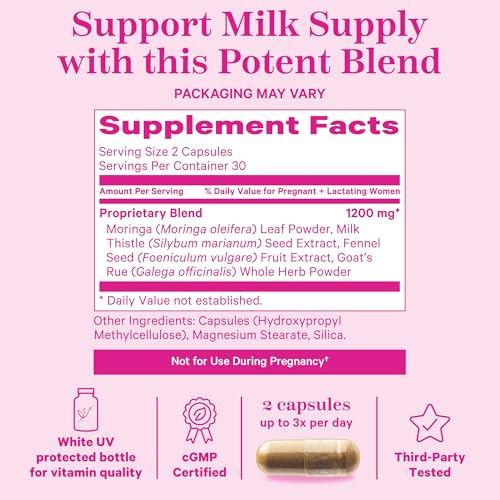 natural ingredients for milk supply