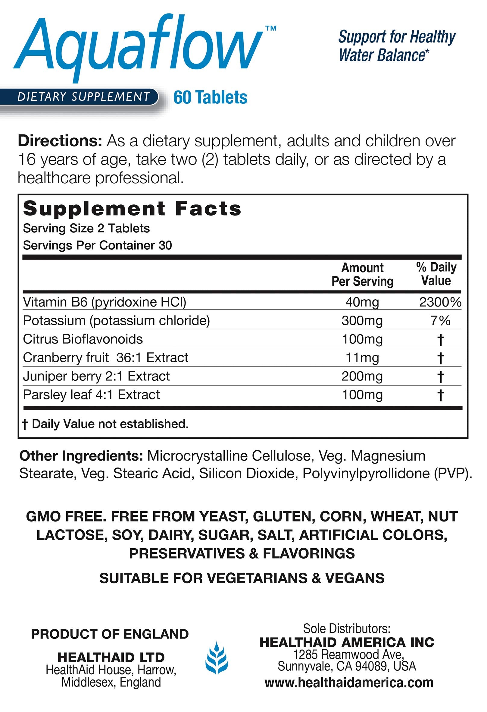 Natural ingredients for optimal hydration