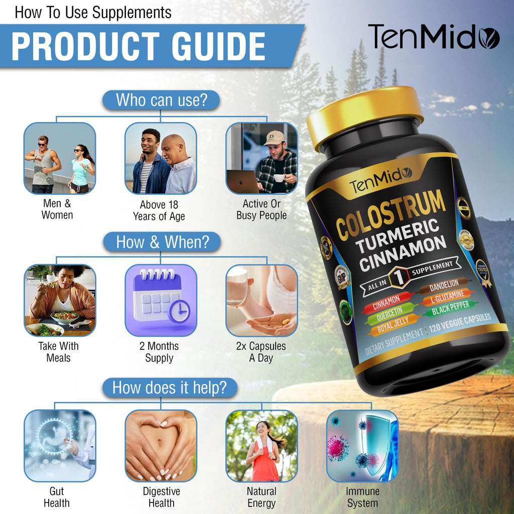 Natural ingredients for overall vitality