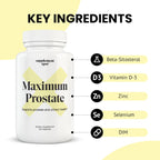 Natural ingredients for prostate care