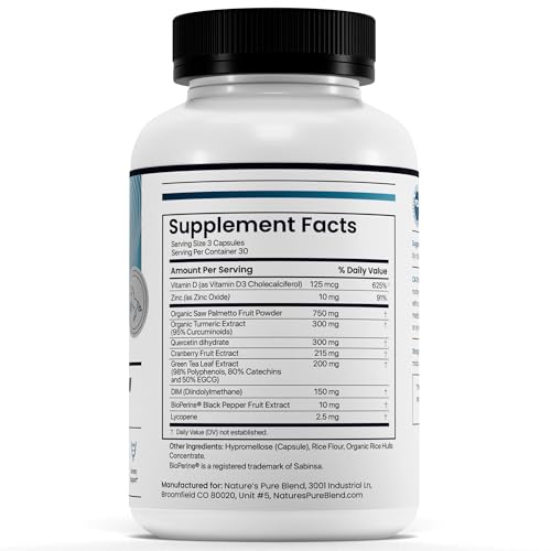 natural ingredients for prostate health