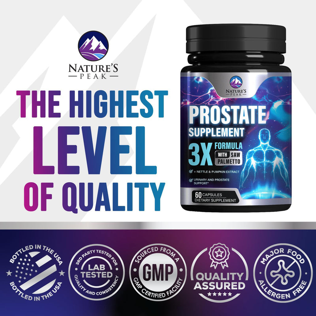 Natural ingredients for prostate wellness