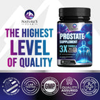 Natural ingredients for prostate wellness