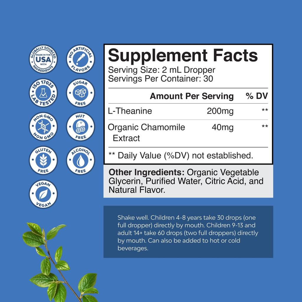 Natural ingredients for stress management