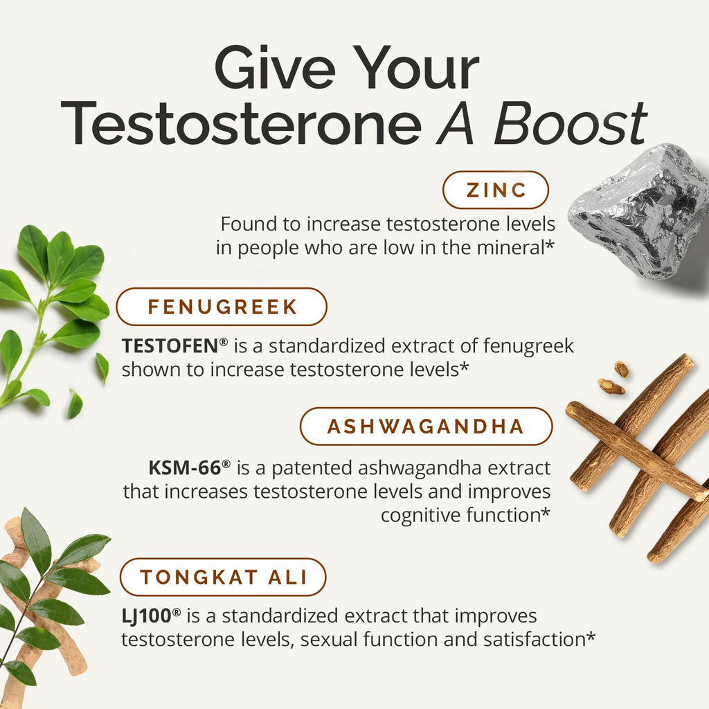 natural ingredients for testosterone health