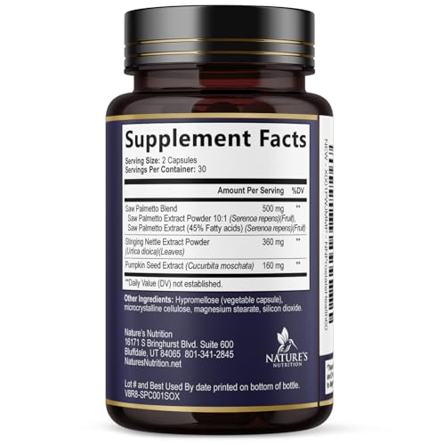 natural ingredients for urinary support