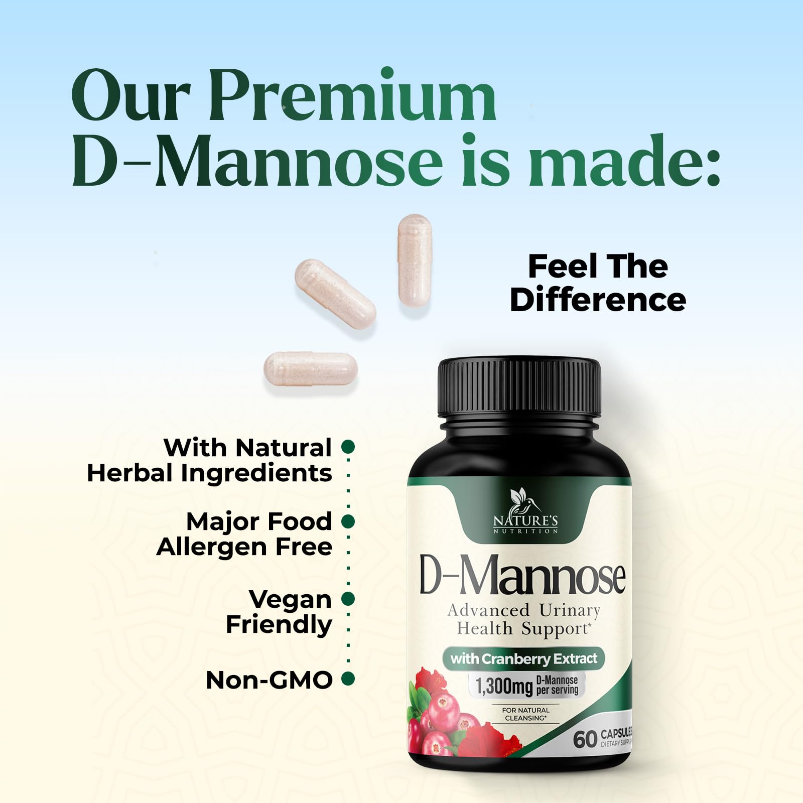 natural ingredients for urinary support