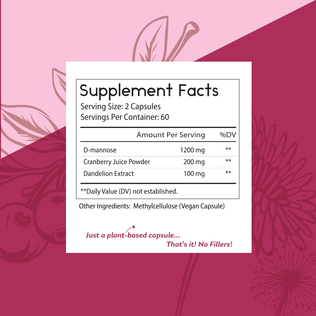 natural ingredients for urinary tract support