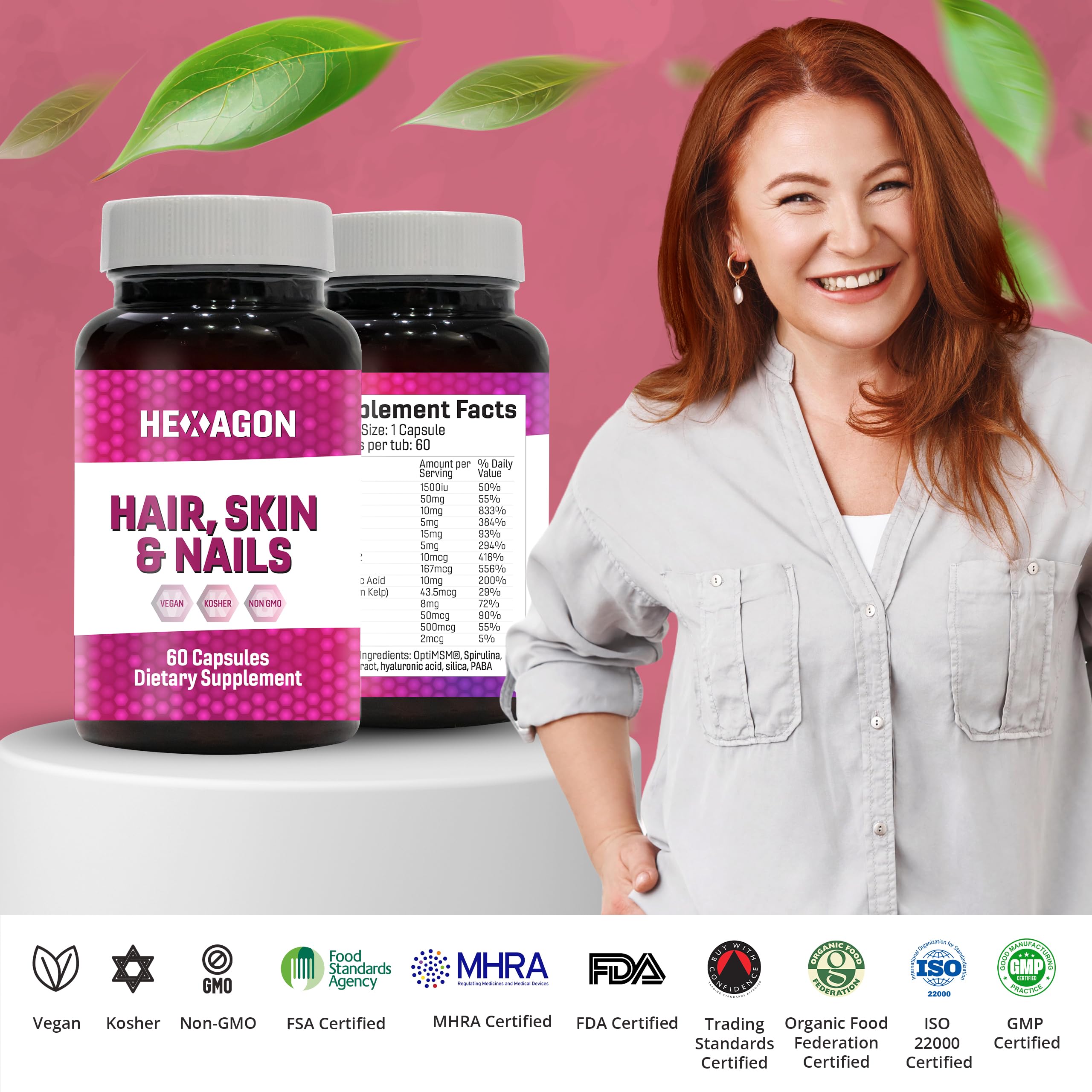natural ingredients in blended vitamin supplements