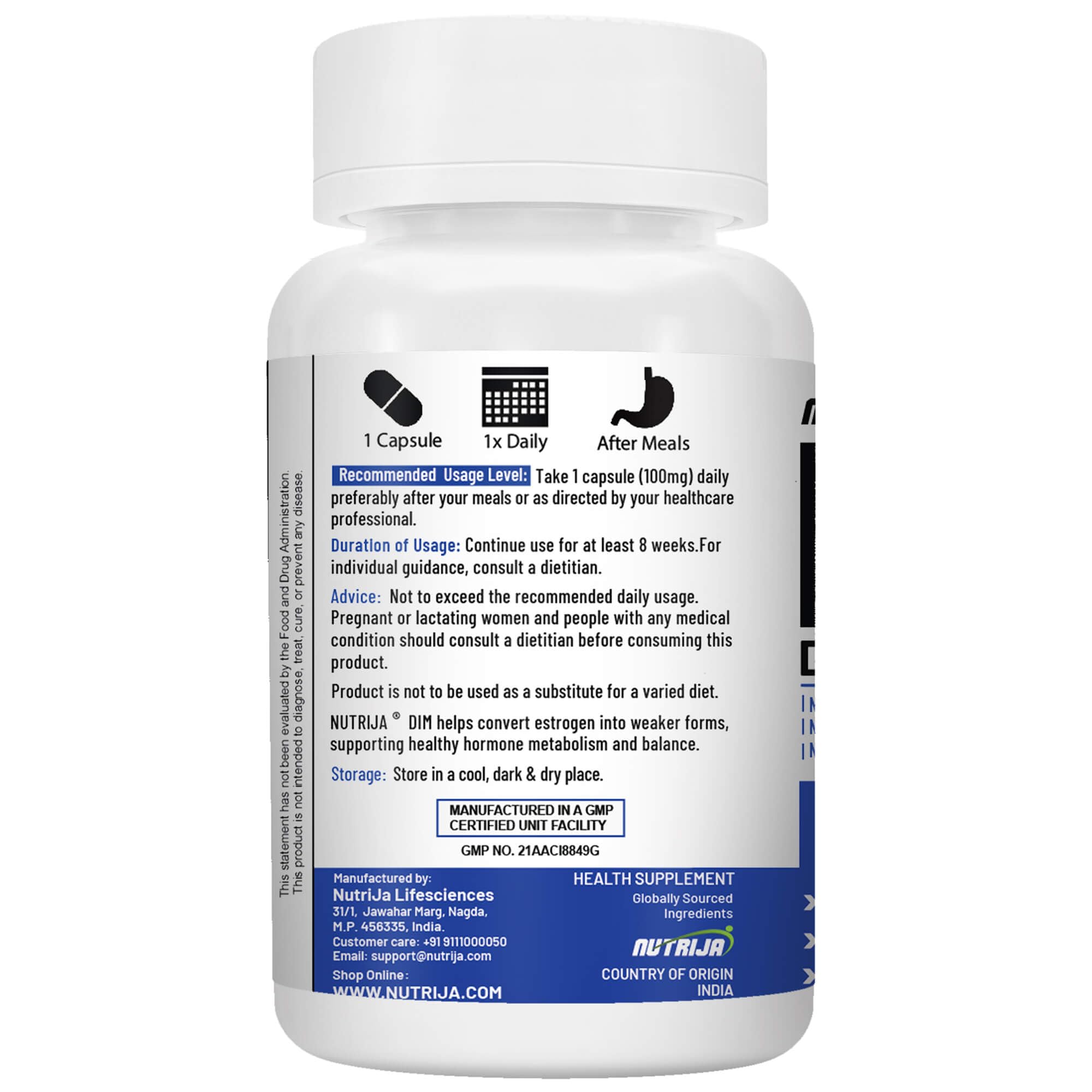 natural ingredients in blended vitamin supplements