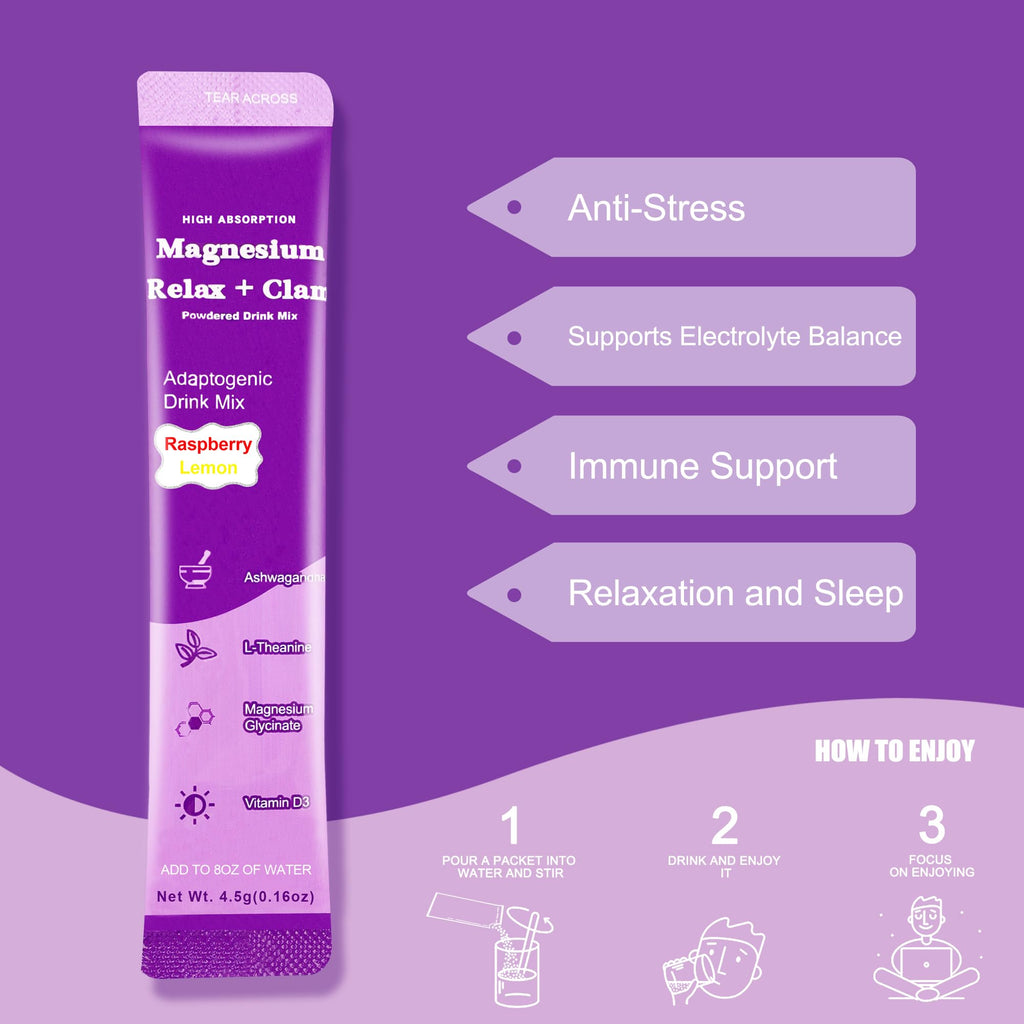 natural ingredients in Calm magnesium powder