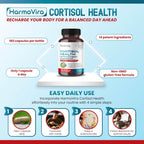 Natural ingredients in Cortisol Health capsules