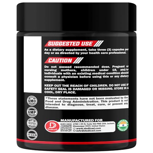 natural ingredients in DEDICAD magnesium