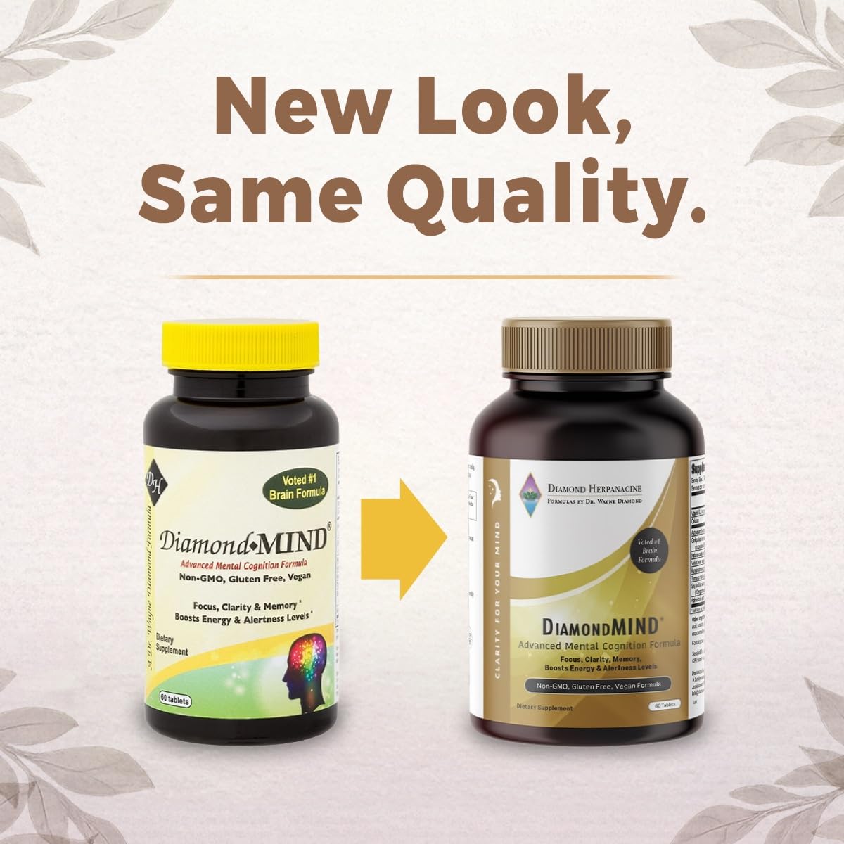 natural ingredients in DiamondMIND supplement