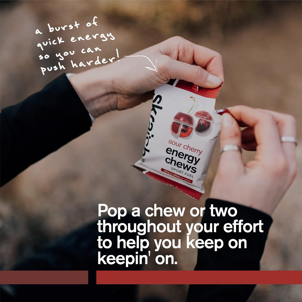 Natural ingredients in energy chews