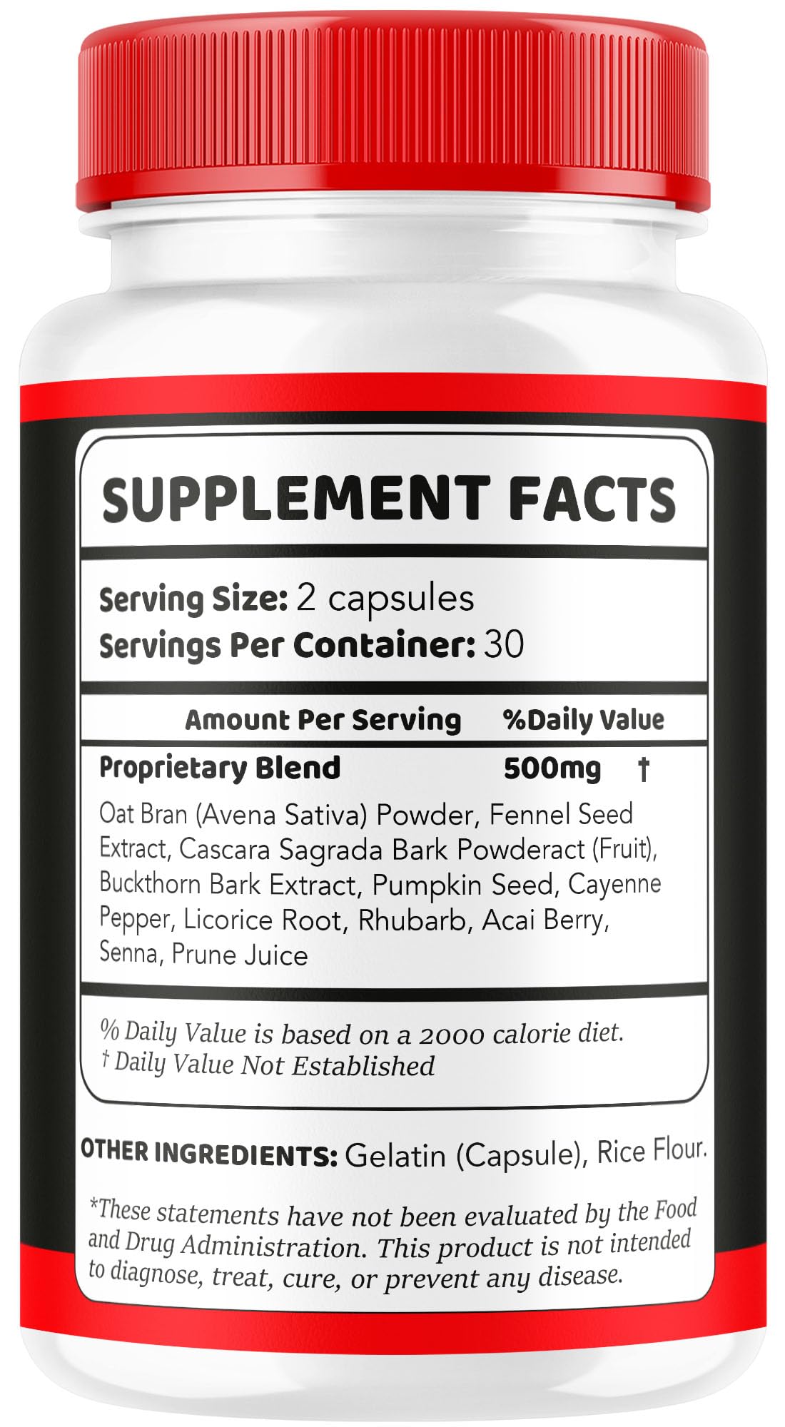 Natural ingredients in ErecBoost capsules