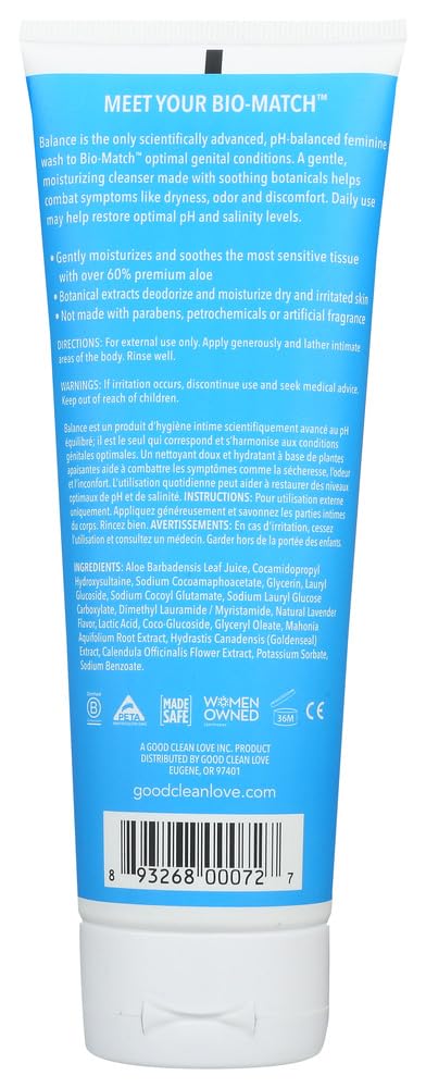 natural ingredients in feminine washes