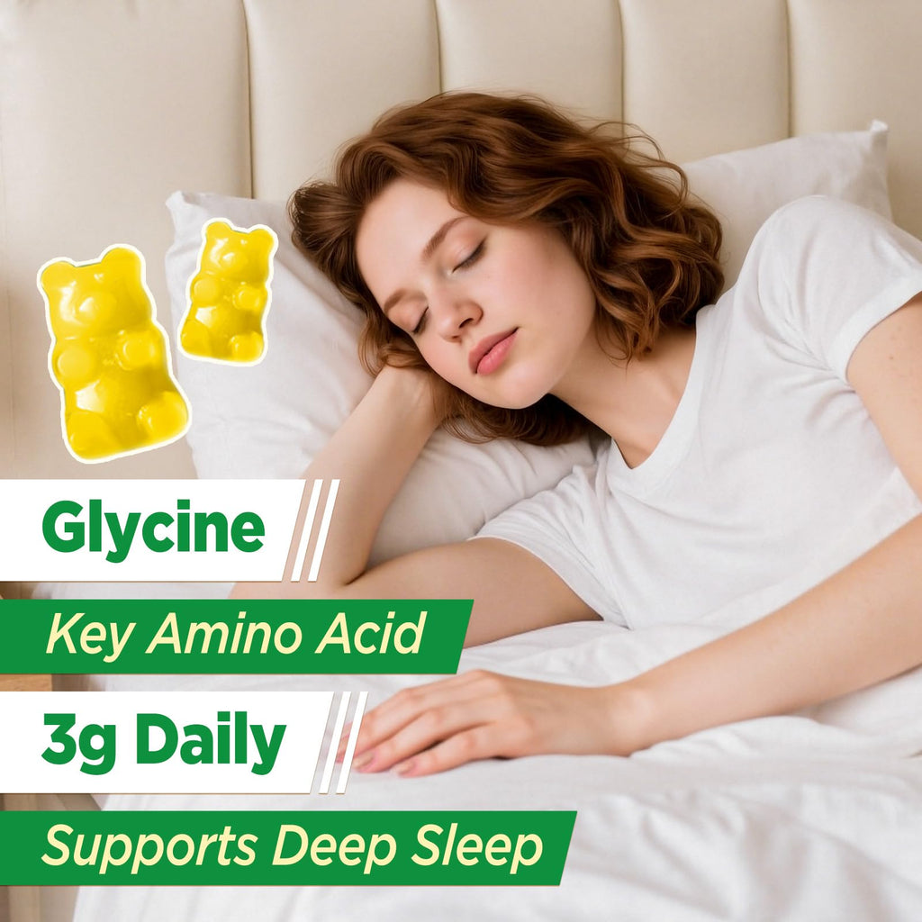 Natural ingredients in Glycine gummies
