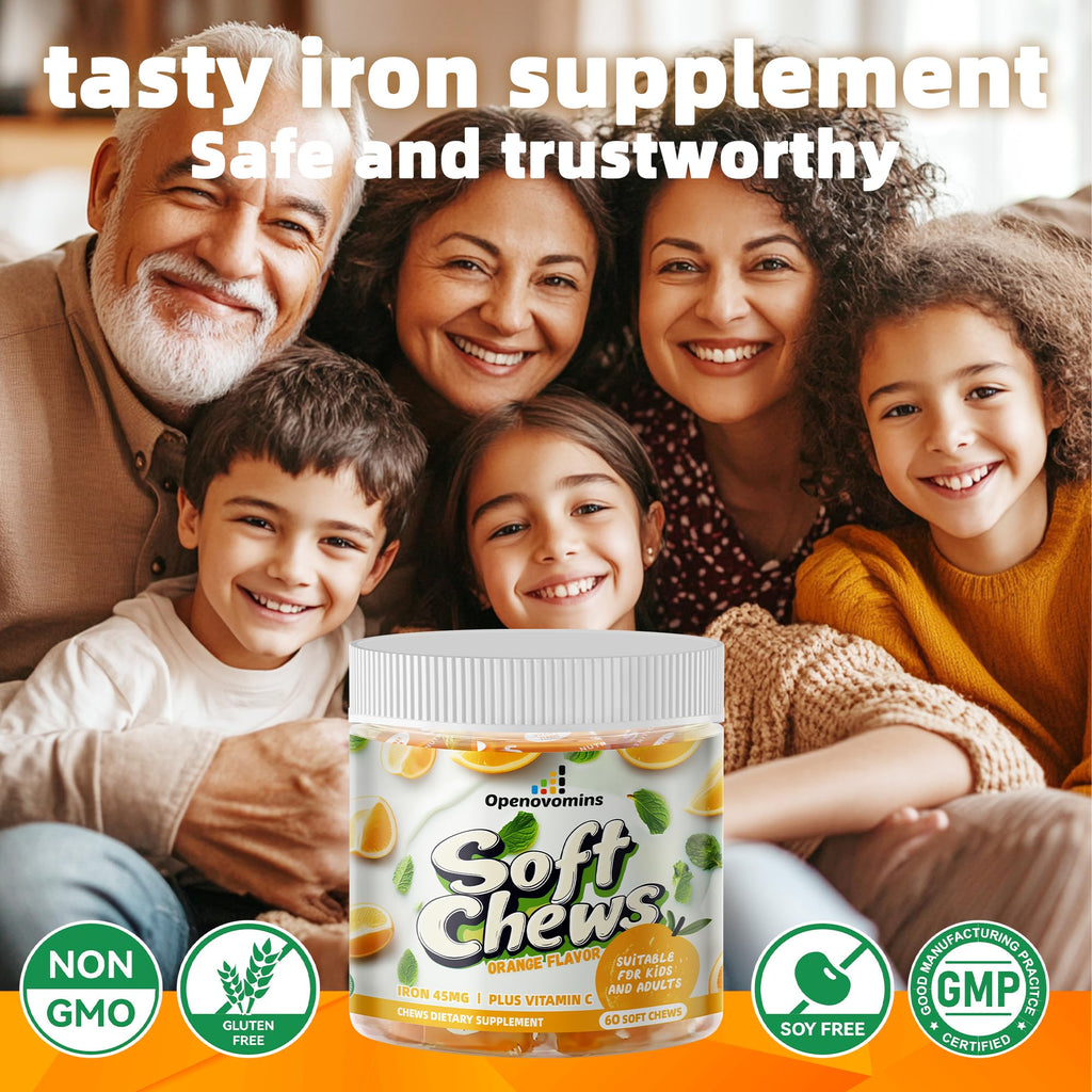 natural ingredients in iron chews