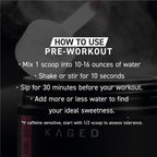 Natural ingredients in Kaged pre-workout