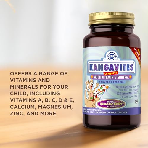 Natural ingredients in Kangavites multivitamins
