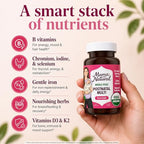 Natural ingredients in Mama Natural vitamins