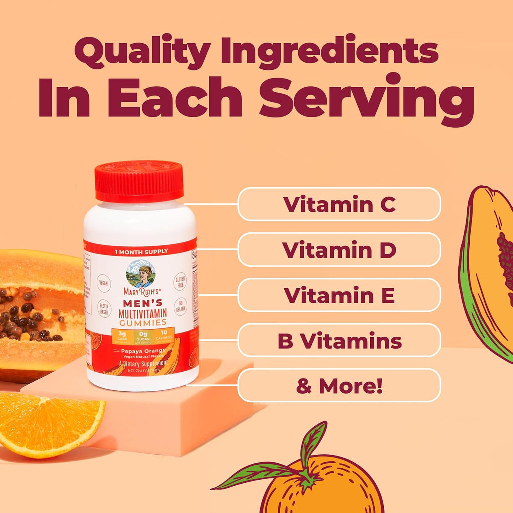 natural ingredients in MARYRUTH'S gummies
