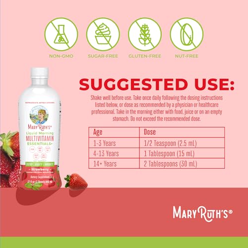 natural ingredients in MARYRUTH'S vitamins