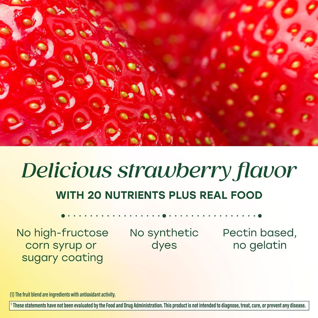 natural ingredients in MegaFood gummies